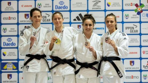 Laurence en or à Sarajevo | Association valaisanne du Judo et de Ju-jitsu